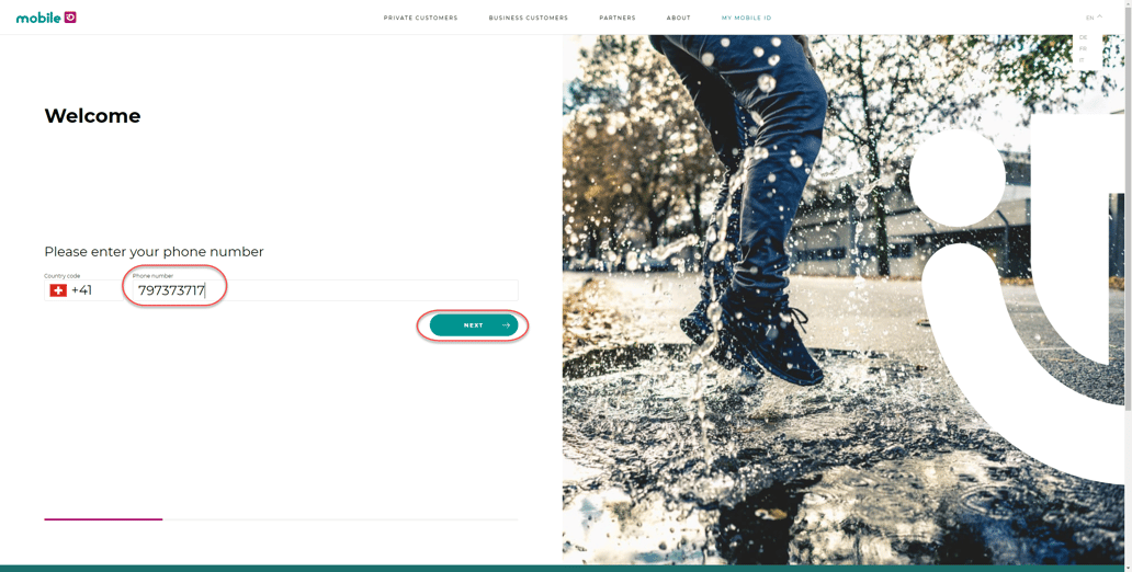 So aktivieren Sie die Mobile ID SIM auf Ihrem Mobiltelefon.