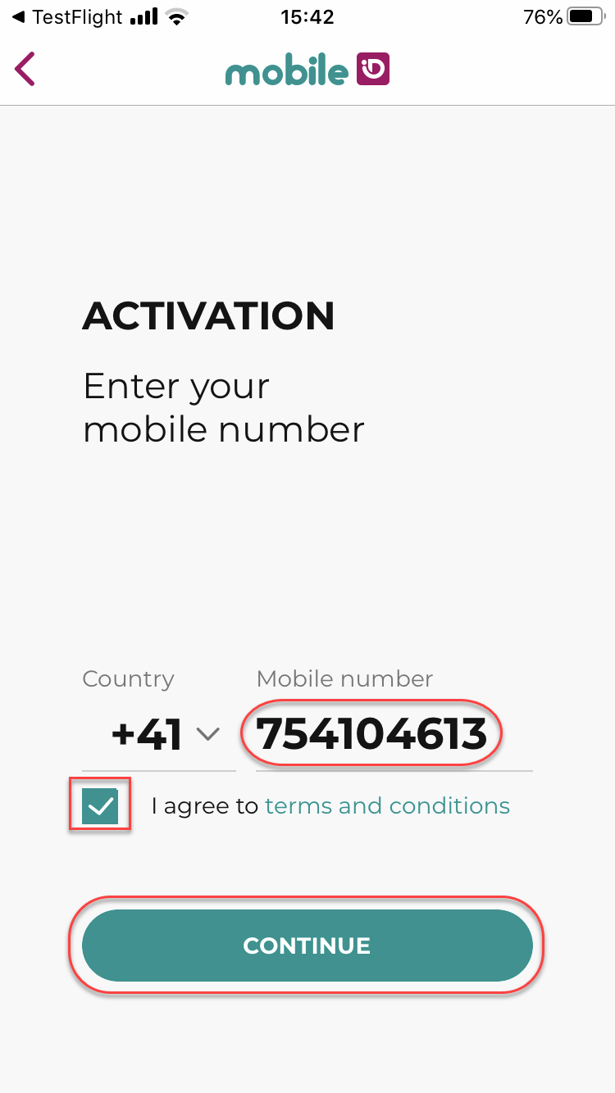 So aktivieren Sie die Mobile ID App auf Ihrem Mobiltelefon