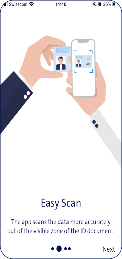 How to use RA app correctly for a face-to-face identification